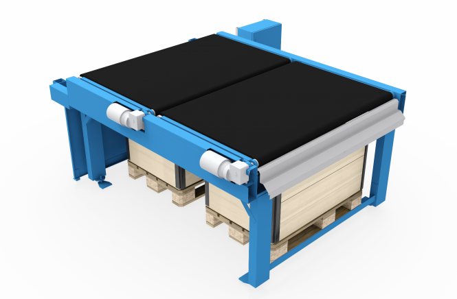 Sheared part sorting conveyor (C1500) | Prima Power