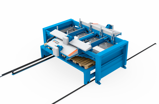 Sheared part stacking system (STS) | Prima Power