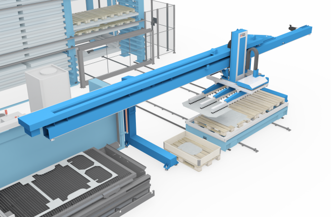 Sorting system for laser machines (LST) | Prima Power