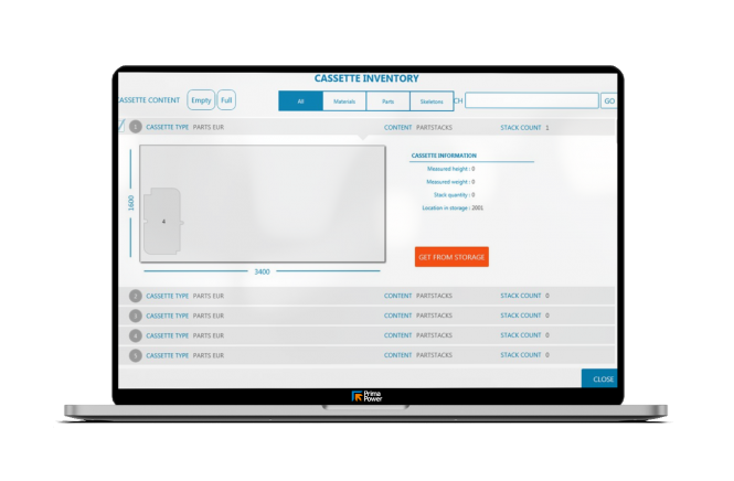 Tulus Storage | Prima Power