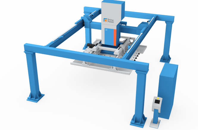 Loading unloading robot LU for 2D lasers | Prima Power