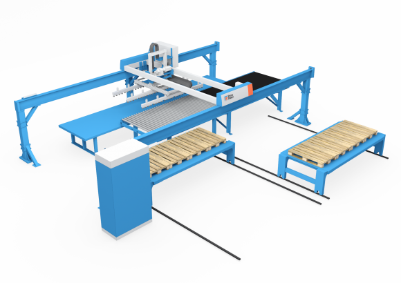 Material loading and unloading device (Compact Express) | Prima Power