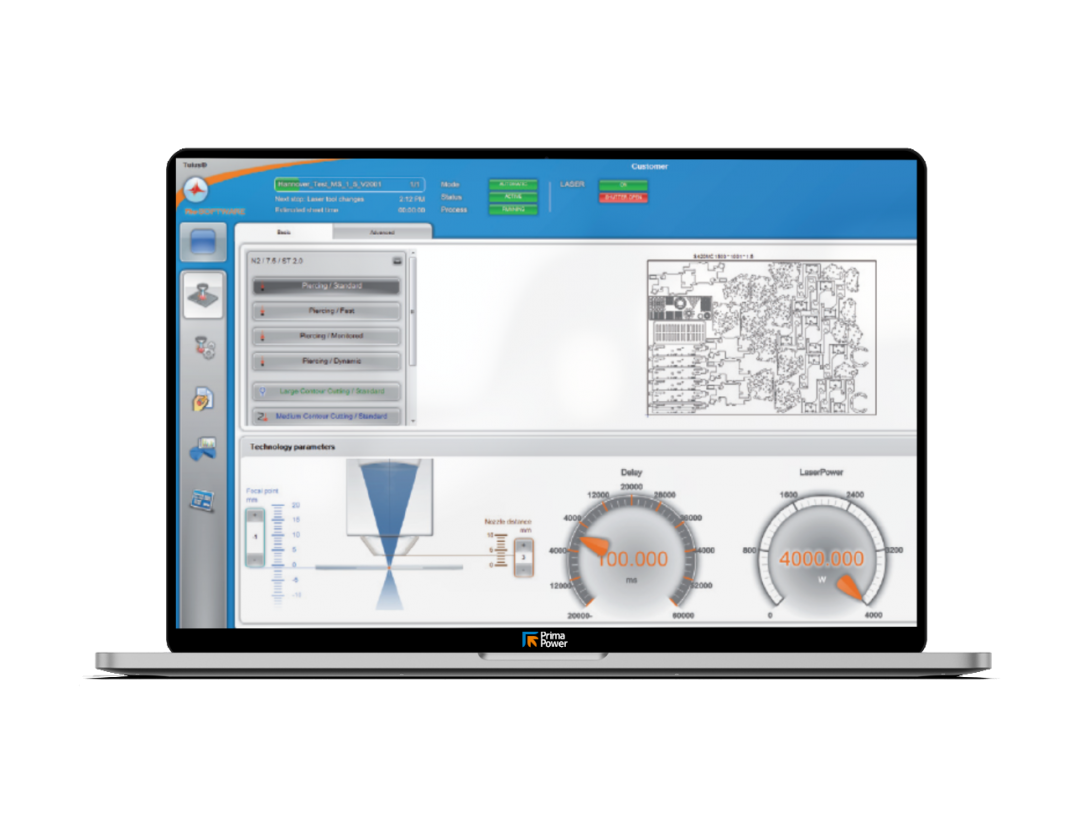 Human Machine Interface software | Prima Power