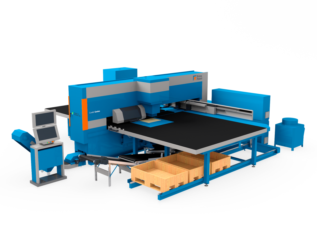 Kombinierte Maschinen zum Stanzen und Laserschneiden | Prima Power